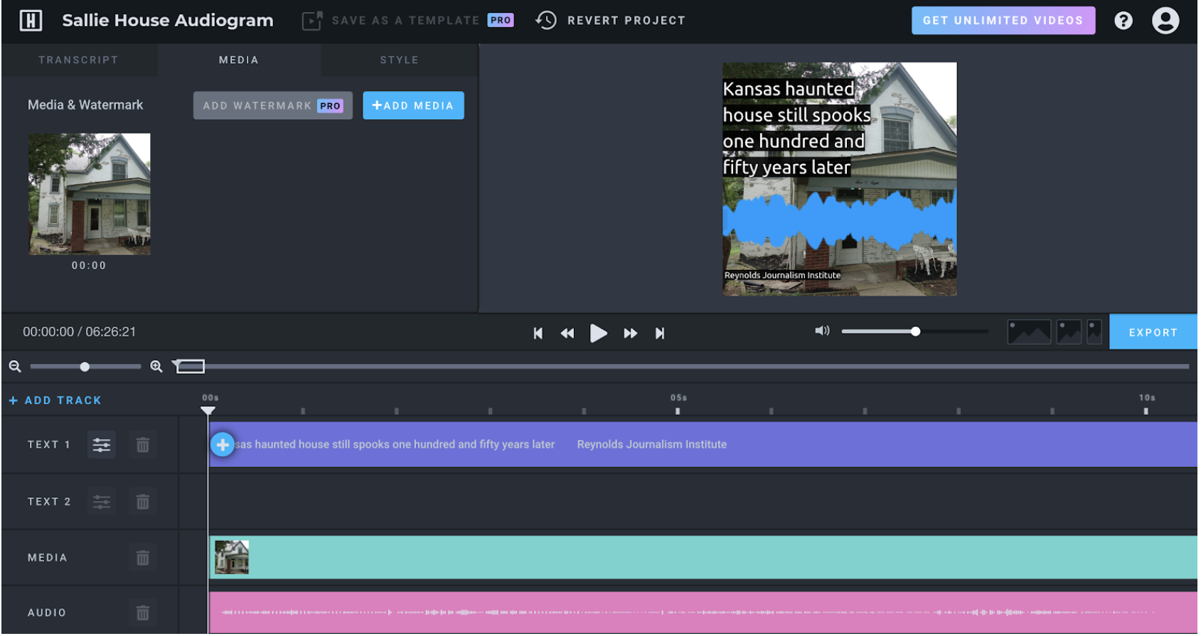 Audio to video: Tips and tools – RJI