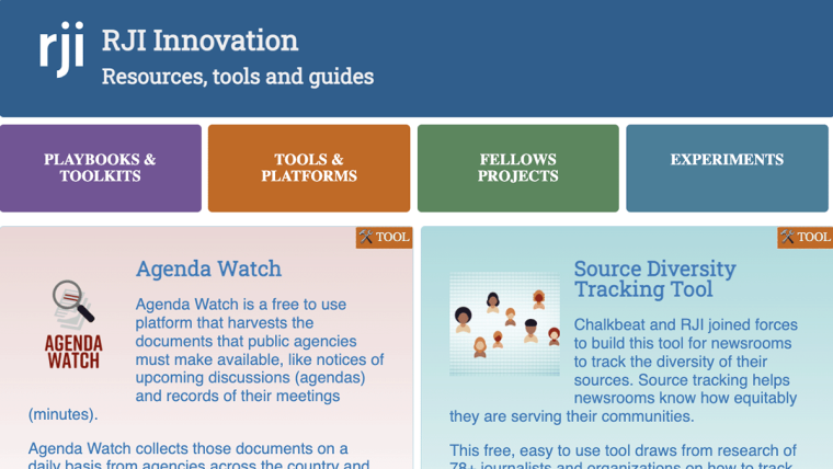RJI Innovation Hub launches, brings together free resources for ...